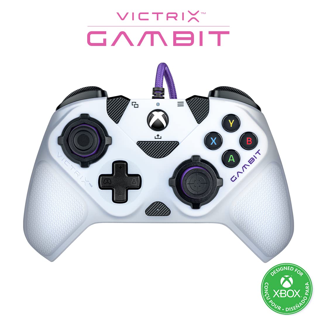 Victrix Gambit World's Fastest Licensed Xbox Controller, Elite Esports Design with Victrix Pro AF Wired Professional Esports Gaming Headset