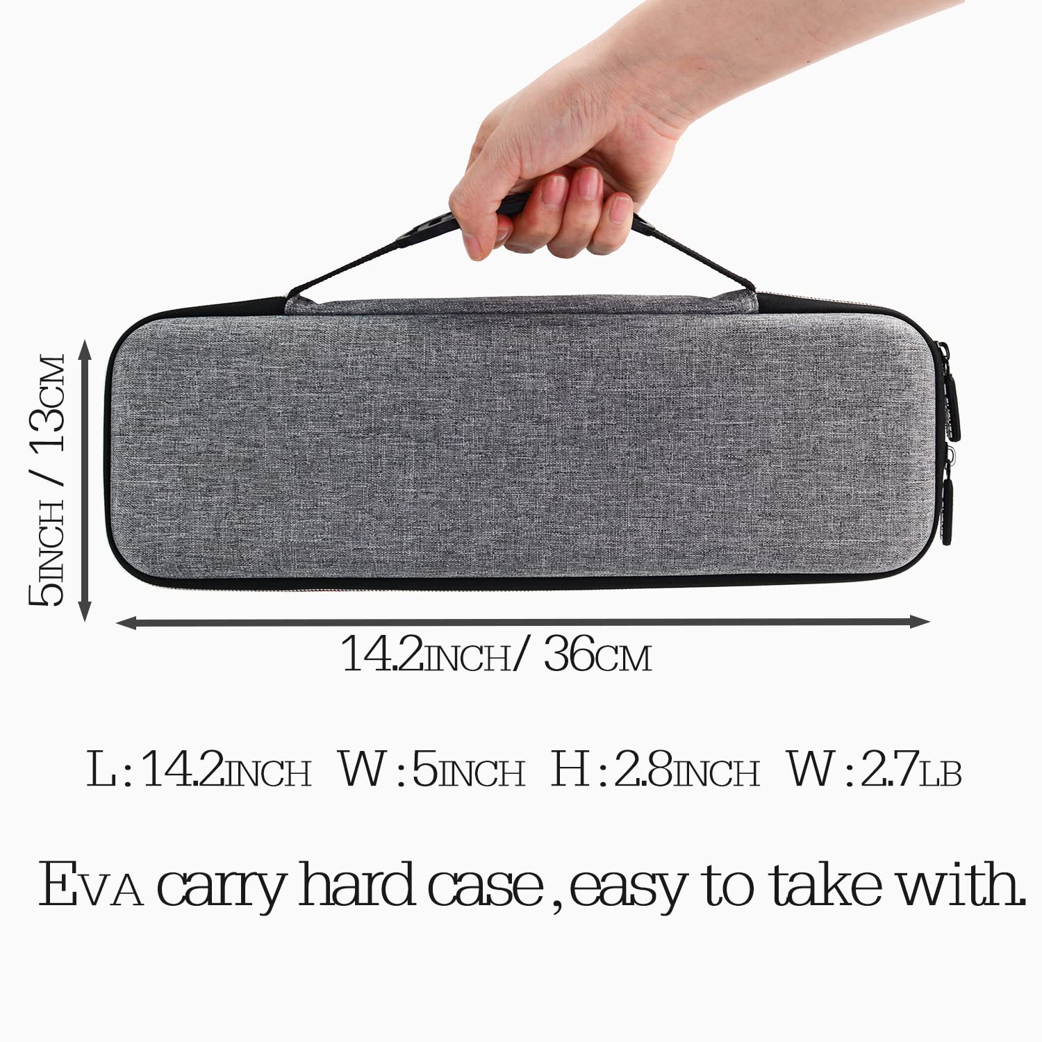 Rummy Tiles Game, Rummy Cube Travel Game Set Outlasting Color with 4 Anti-Skid Rack & Convenient EVA Hard Case