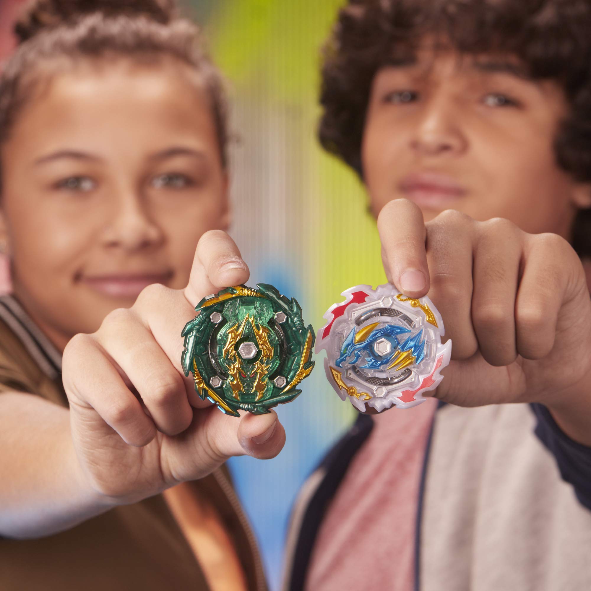 BEYBLADE Burst Rise Hypersphere Vertical Drop Battle Set - Complete Set with Beystadium, 2 Battling Top Toys and 2 Launchers, Ages 8 and Up (Amazon Exclusive)