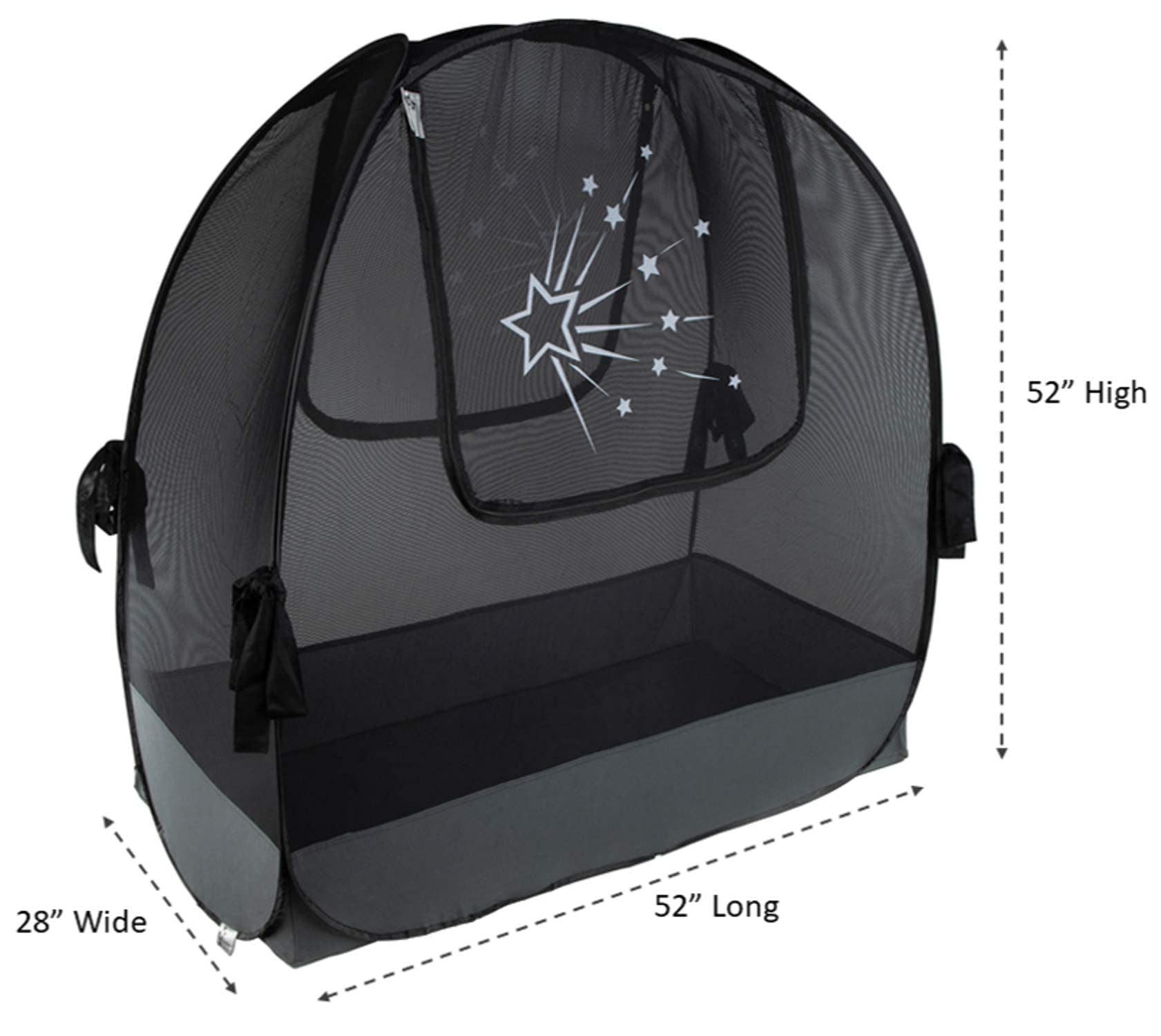 Aussie Cot Net - Baby Crib Tent to Keep Baby from Climbing Out - Toddler Proof Crib Netting Mosquito Net