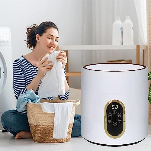 Automatic Mini Washing Machine, Small Washer and Dryer for Baby Clothes, Underwear,Towels and Small Items, Portable Washing Machine for Travel, Camping, RV