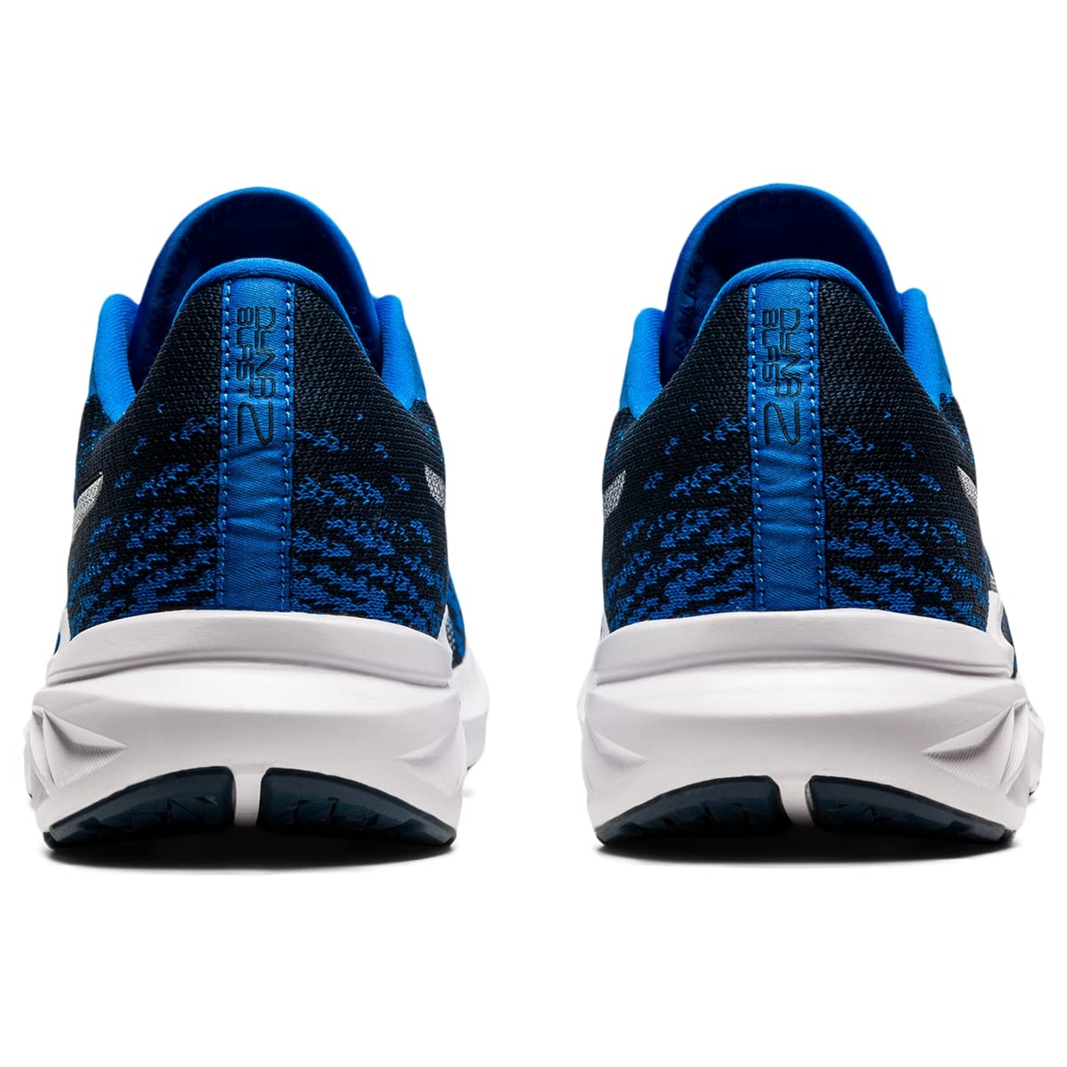 ASICS Men's DYNABLAST 2 Running Shoes, 12, ELECTRIC BLUE/WHITE