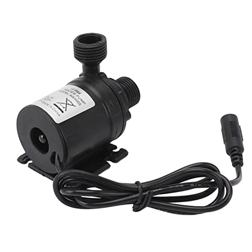 Ice Machine Water Pump, Water Pump IP68 Sealed Ceramic Shaft Miniature Low Noise for Beverage Machine (DC24V)