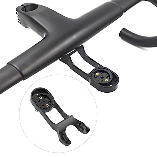 Astibym Odometer Extension Holder, Black Firmly Fixed Lightweight Bike Computer Mount for Road Bikes