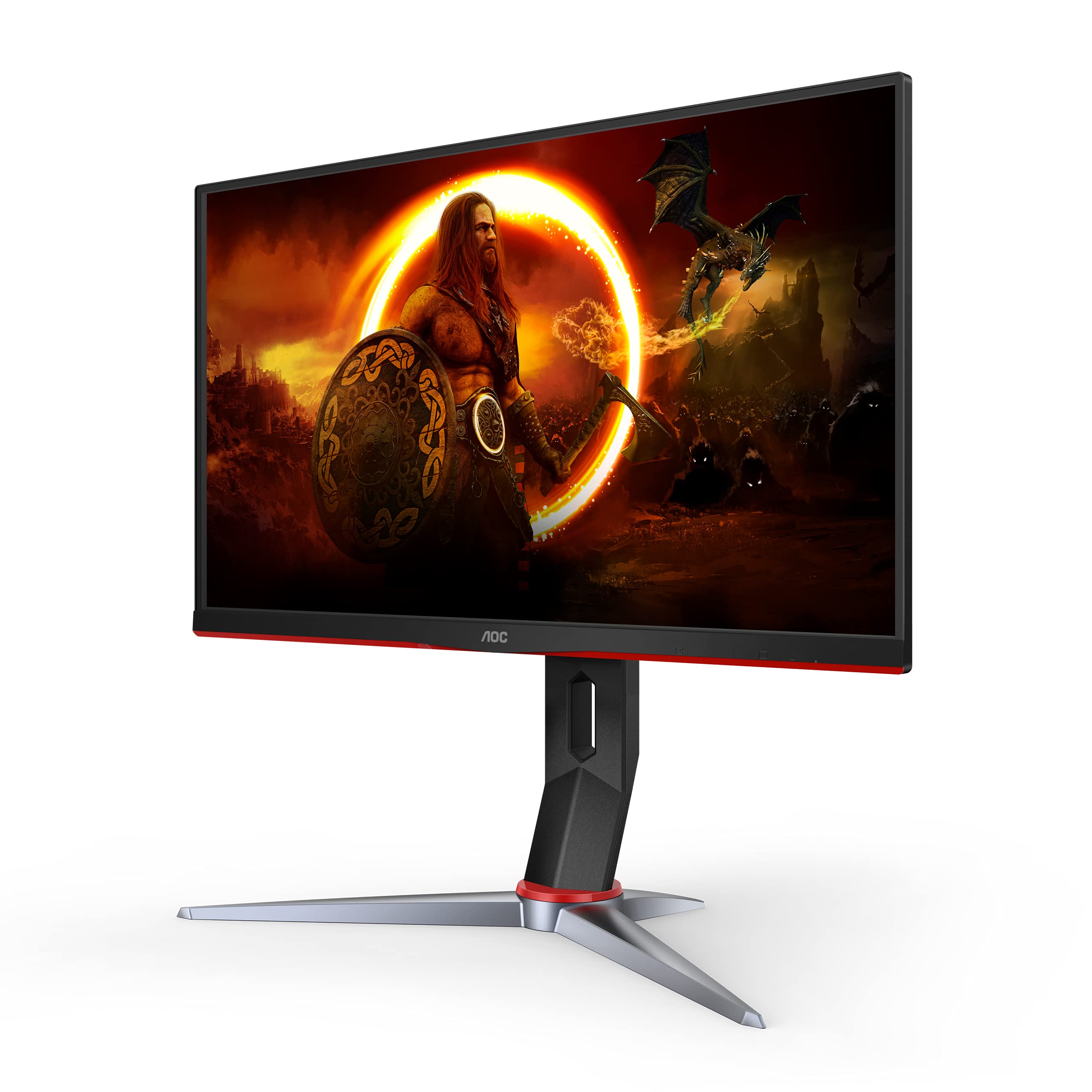 AOC 24G2SP-B 23.8" IPS Gaming Monitor 1920 x 1080 165Hz Certified (Renewed)