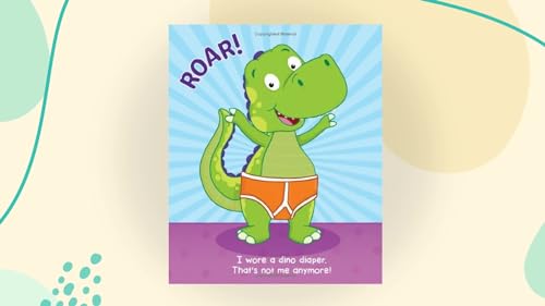 Dino Potty: Learn to Potty with Dino - Easy-to-Follow Step-by-Step Board Book, Make Potty Training Exciting and Fun! Encouraged for Children Ages 2 and Up