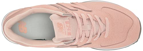 New Balance Women's 574 V2 Embellished Sneaker, Pink/Pink, 7.5