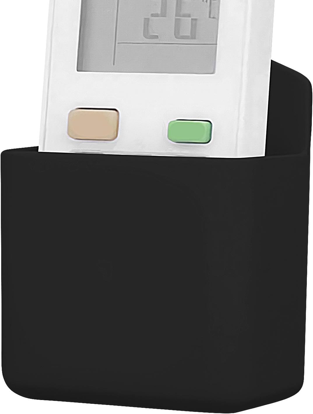 Black Remote storage box TV Remote Holder Wall Mounted Remote Control Organiser Wall Remote Adhesive Mount,Remote Container, Home Storage And Organization Box for Storing Remote Control, Cell Phone