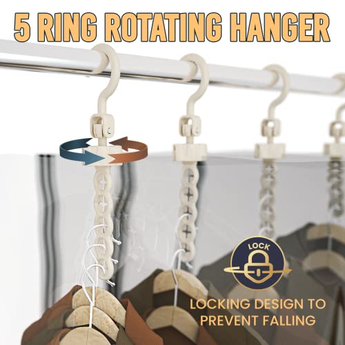 TAILI Hanging Vacuum Storage Bags Vacuum Sealer Bags Space Saver, 2 Long, 2 Short, Clear, 4 Pack