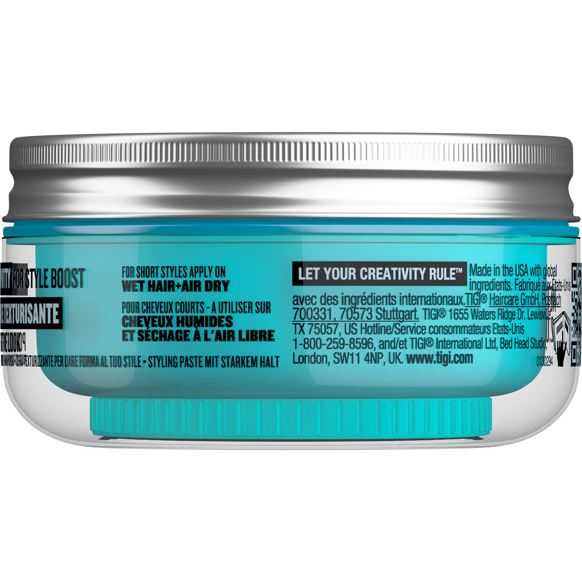 Bed Head by TIGI Manipulator Matte Wax Gel 2 Oz (Pack of 2)