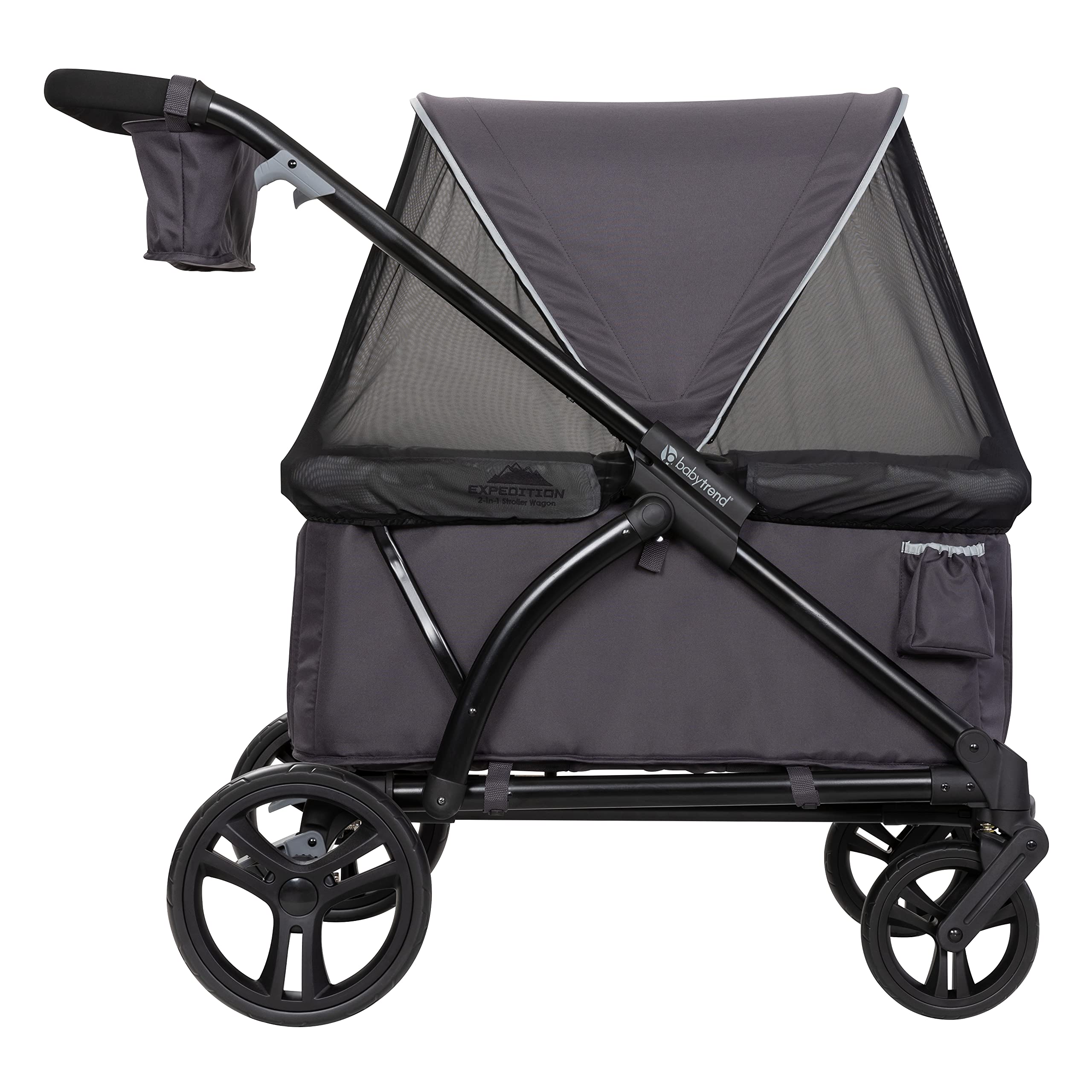 Baby Trend Expedition Stroller Wagon & Insulated and Versatile Stroller Wagon Deluxe Storage Basket for Expedition and Tour Wagon Models