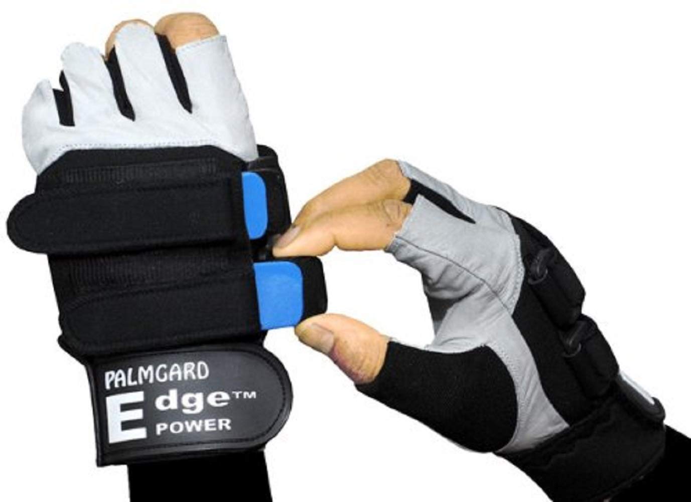 Authentic Sports Authority Black Adult Medium Weighted Training Gloves