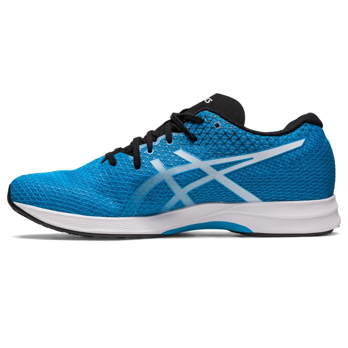 ASICS Men's LYTERACER 4 Running Shoes, 12, ISLAND BLUE/WHITE