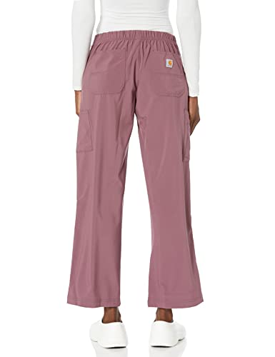Carhartt womens Cross-Flex Boot Cut Cargo Pant, Amethyst, Small
