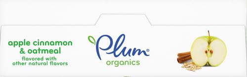 Plum Organics Kids Jammy Sammy Apple Cinnamon & Oatmeal, 1.02 Oz, 5 Pack