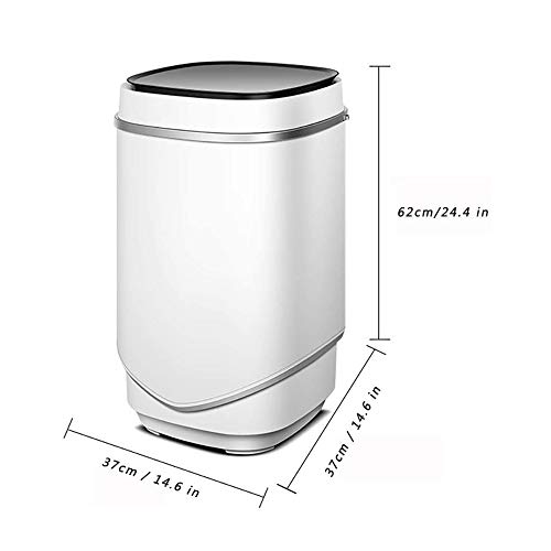 BHVXW Single Bucket Single Cylinder Mini Washing Machine with Dehydration Semi-Automatic Washing with Dehydration