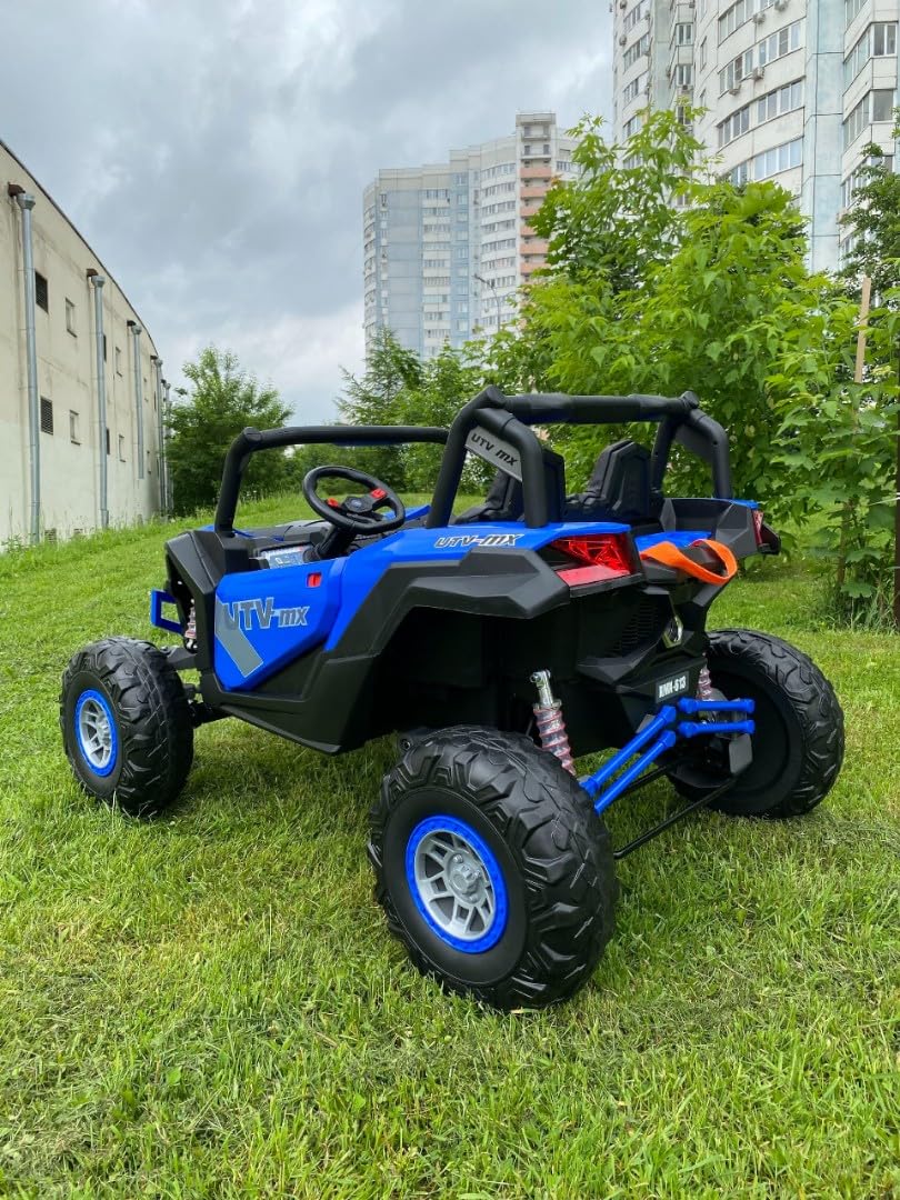 Next Generation 4X4 Upgraded Kids Ride ON CAR Power Wheel Quad Buggy UTV MX Side by Side RZR ATV 24V XL Rubber Tiers