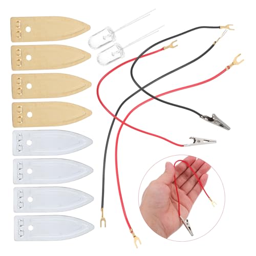 BUGUUYO 1 Set Battery Experiment Kit Fruit Experiment Tools Anode for Zinc Electroplating Copper Anode Experiment Supplies Electrode Material Fruit Battery Experiment Tools Zinc Anode ,