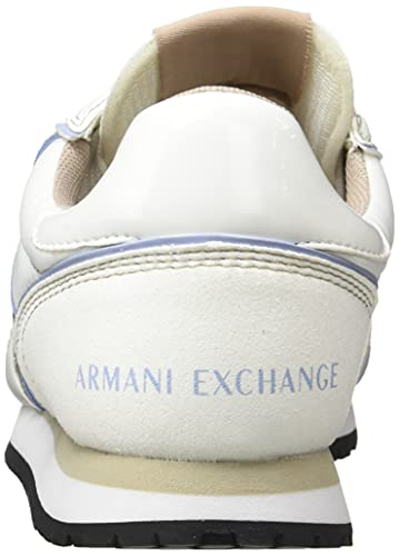 Armani Exchange Women's Low-Top Trainers Sneaker, Ws, Small