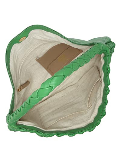 Vince Camuto womens Lyona Short Shoulder Bag, Lotus Green, One Size US