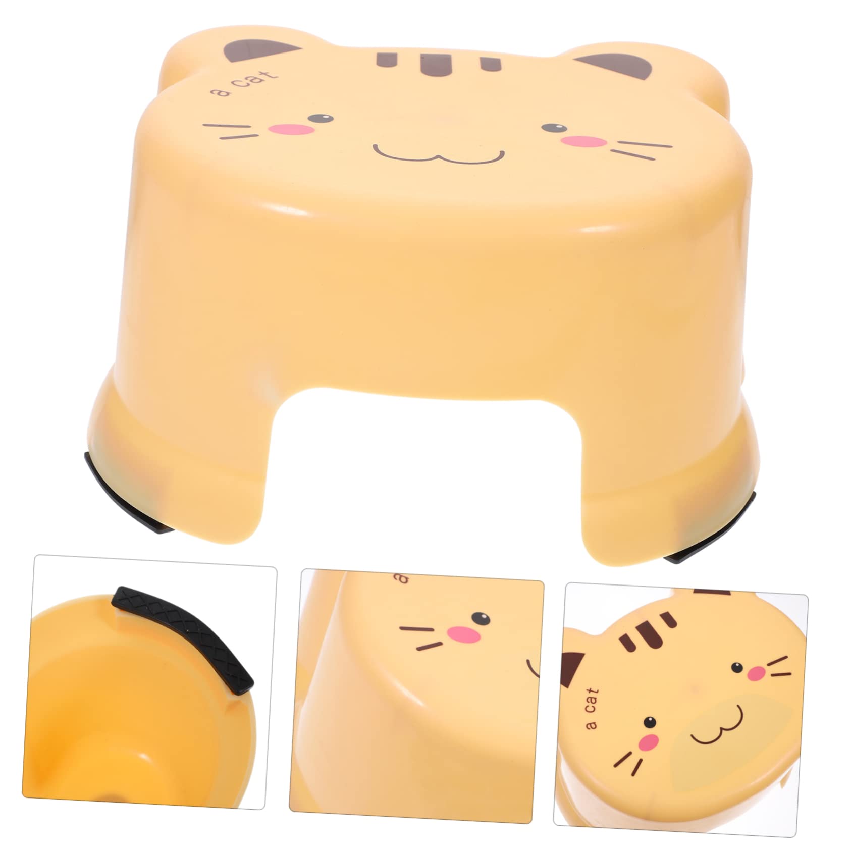 Cartoon Plastic Stool Portable Stool Chair Stool ' Step Stools Foot Stools Small Bathroom Step Sitting Stool Small Step Stool Stools for Bathroom Small Stool