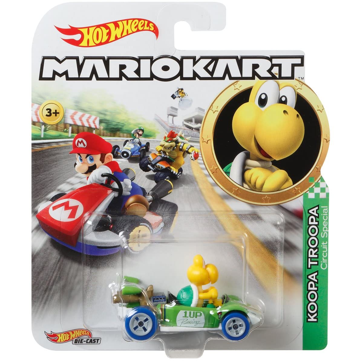 Hot Wheels Mario Kart 7 Car Set Bundle, Die Cast, 1:64 Scale