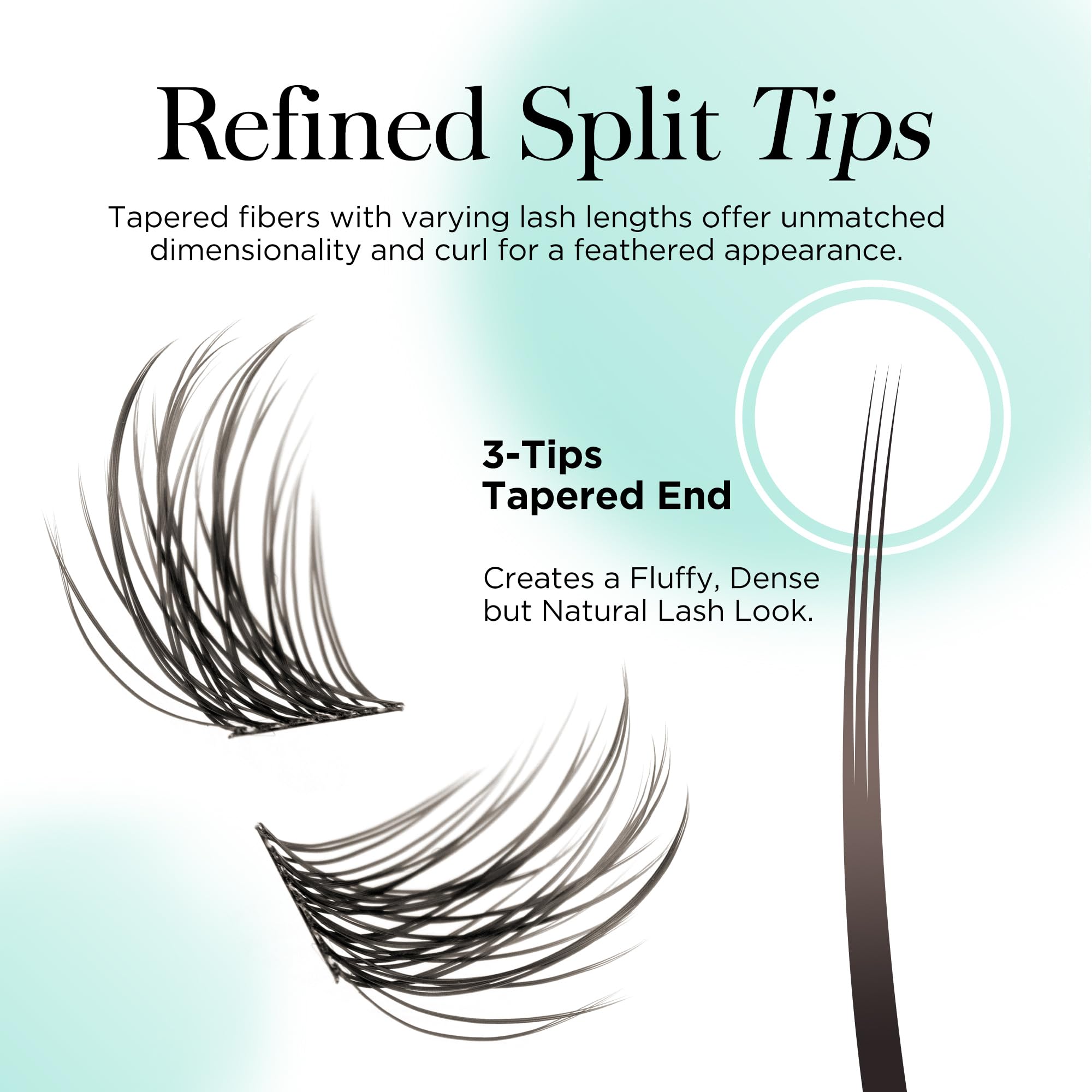 BEYELIAN Lash Clusters, 72 Pcs 10-16mm Individual Cluster Lashes False Eyelashes Extension Natural Look Reusable Glue Bonded Black Super Thin Band DIY Eyelash Extension (StyleC05 Mix Black Band)