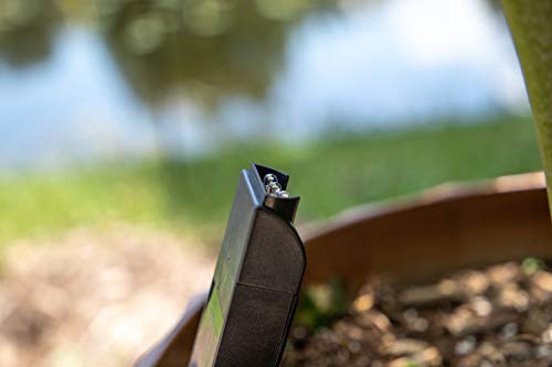 Kenroy Home 60650 Plant Solar Lighting, Small, Black