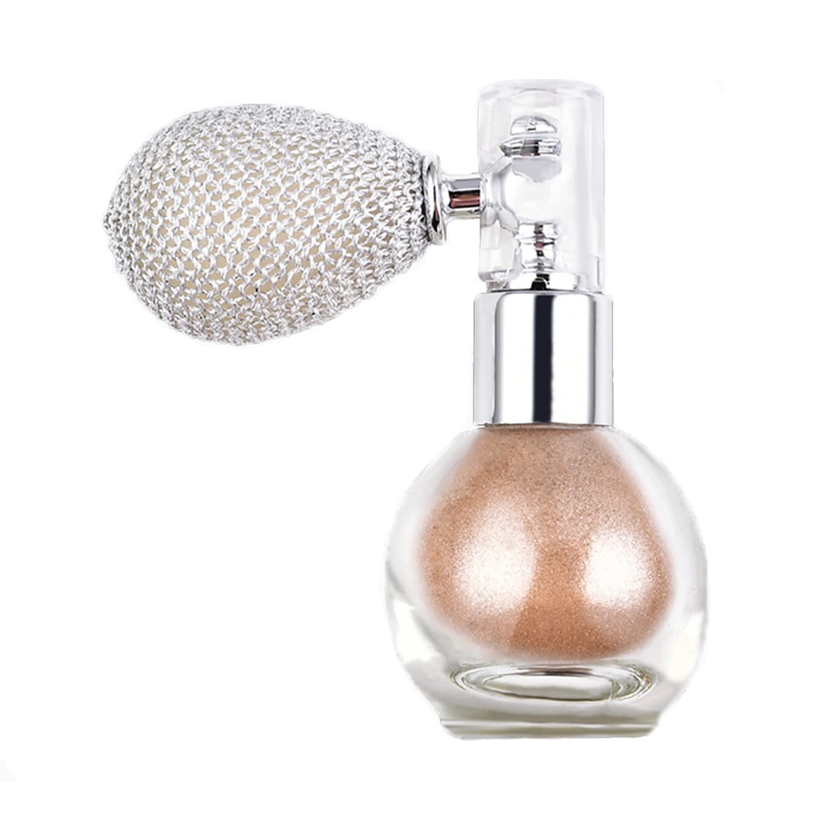 Body Glitter Spray Glitter Powder Highlighter Spray Powder for Hair Face Nails Body Makeup