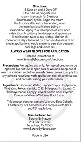 Serene By Nature Equine Calming, 3 Month Supply