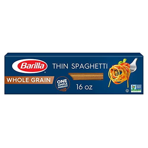 Barilla Whole Grain Pasta Thin Spaghetti, 16 Oz