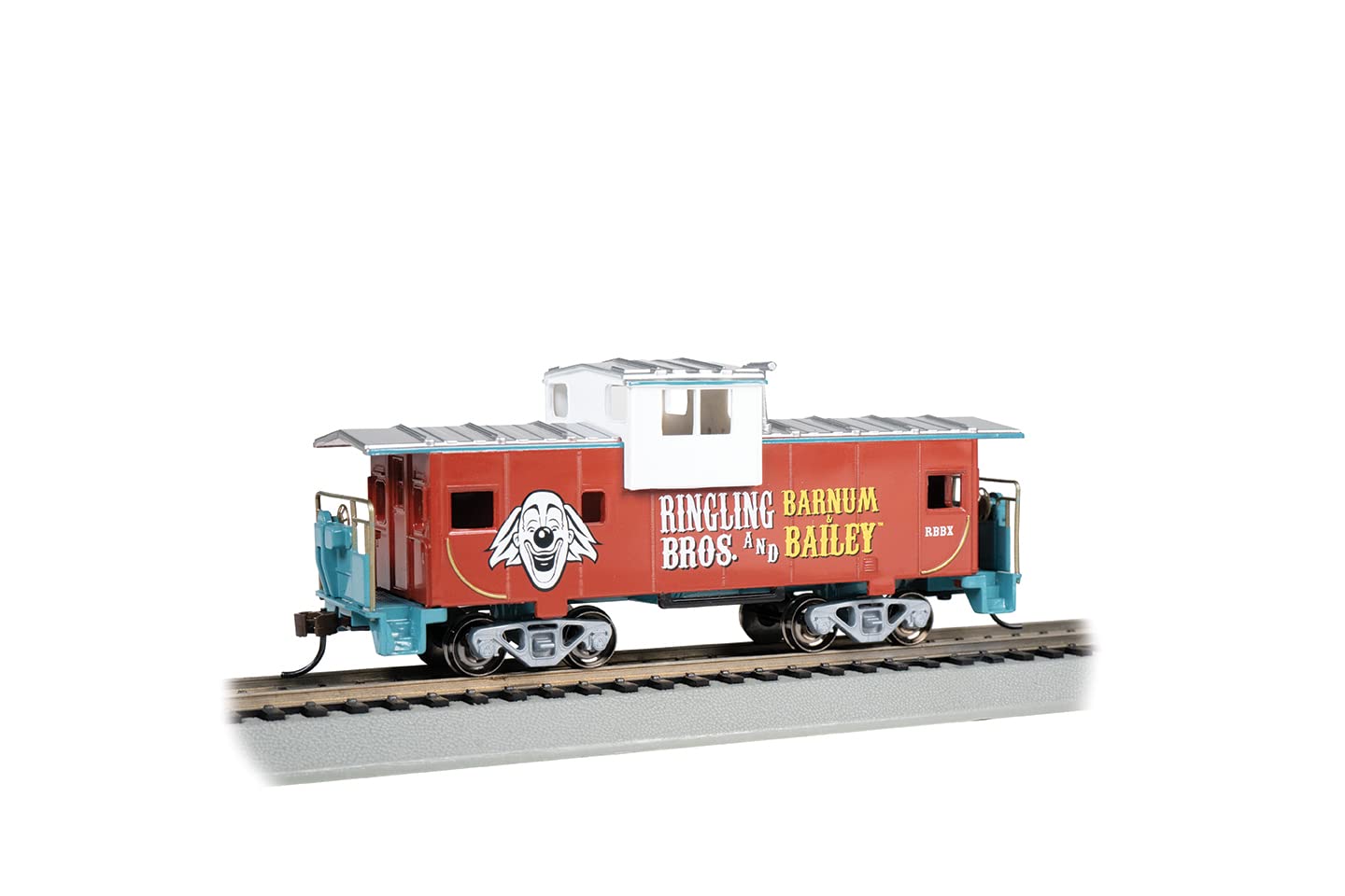 Bachmann Trains - Ringling BROS. and Barnum & Bailey™ - Wide-Vision Caboose - HO Scale
