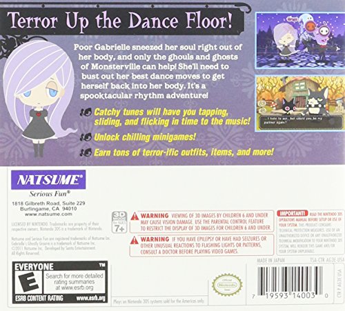 Gabrielle s Ghostly Groove - Nintendo 3DS