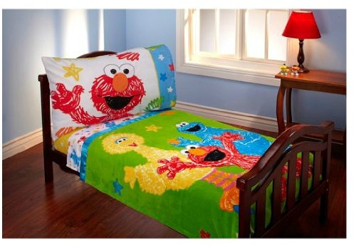Sesame Street Toddler Blanket - Elmo & Friends