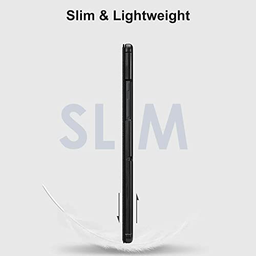 SAMSUNG 2022 Galaxy Tab A8 10.5 Inch 32GB Wi-Fi + Cellular 4G GSM Unlocked Long-Lasting Battery, Touchscreen International Tablet Bundle โ MDTec Hard Back Tri-Fold Cover Case and 64GB SD Card (Gray)