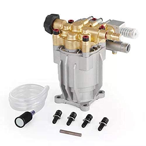 Atima Pressure Washer Pump 2.5 GPM 2900 PSI Horizontal 3/4" Shaft fit 6.5 HP Engine Brass Head Replacement Pump
