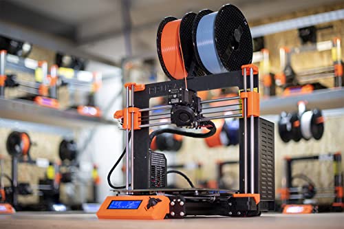 Original Prusa i3 MK3S+ 3D Printer kit, Removable Print Sheets, Beginner-friendly 3D Printer DYI Kit, Fun to Assemble, Automatic Calibration, Filament sample Included, Print Size 9.84×8.3×8.3 in.