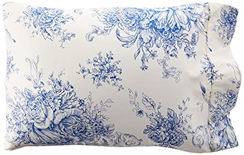Mélange Home Melange Home 189748, Navy Toile, Queen Sheet Set