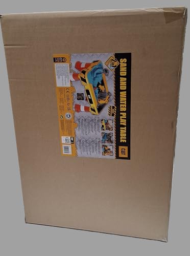 Klein Theo CAT Sand and Play Table Premium Toys for Kids Ages 3 Years & Up
