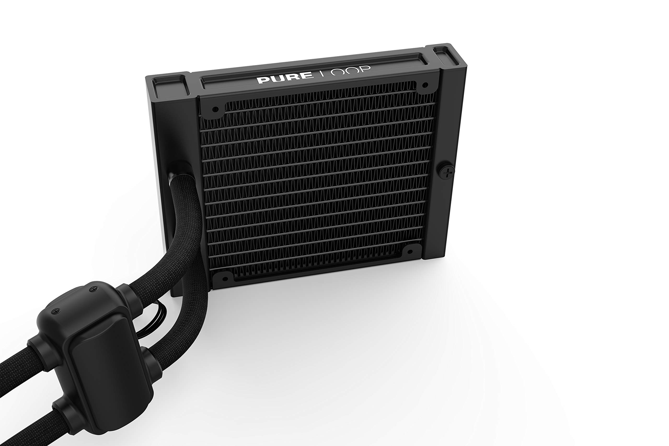 be quiet! Pure Loop 120mm All-in-One Water Cooling System | Intel 1700 1200 2066 1150 1151 1155 2011 Square ILM | AMD4 AMD5 | BW005