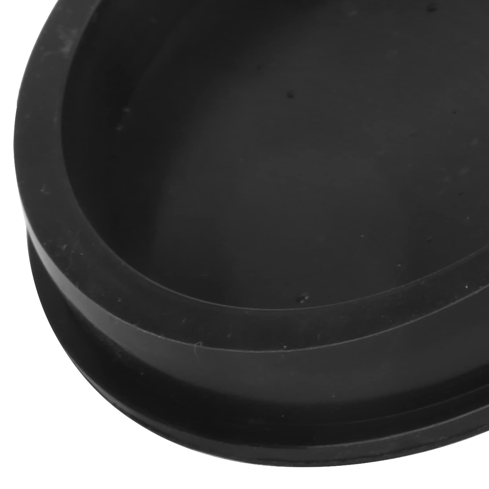 Tongue Drum Base Cover Accessory, Rubber Tongue Drum Bottom Cap Handpan Soundhole Cap Handpan Sound Cap for Spiritual Rehabilitation for Yoga Practice(75mm inner hole)