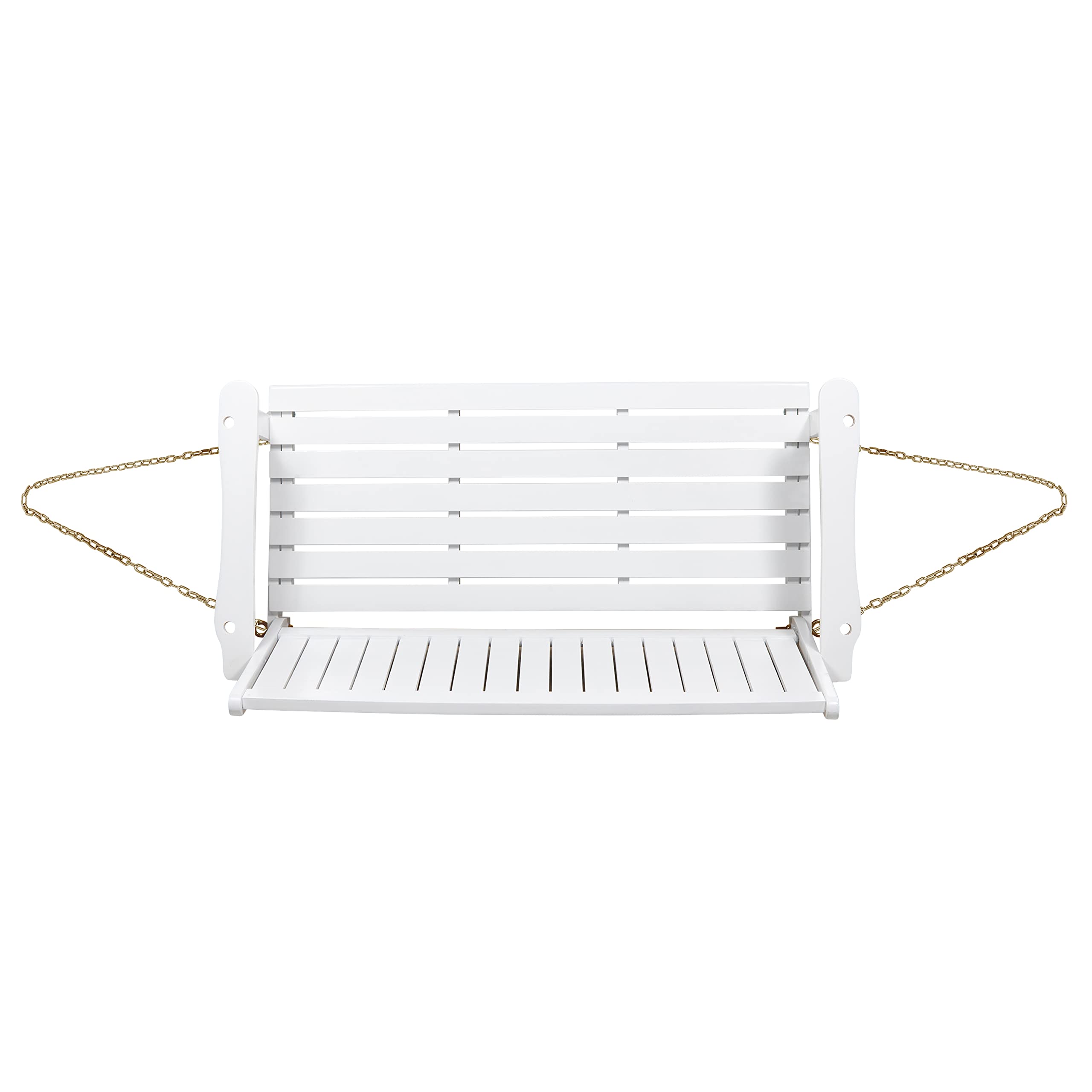 Christopher Knight Home Phoebe Outdoor Acacia Wood Porch Swing, White