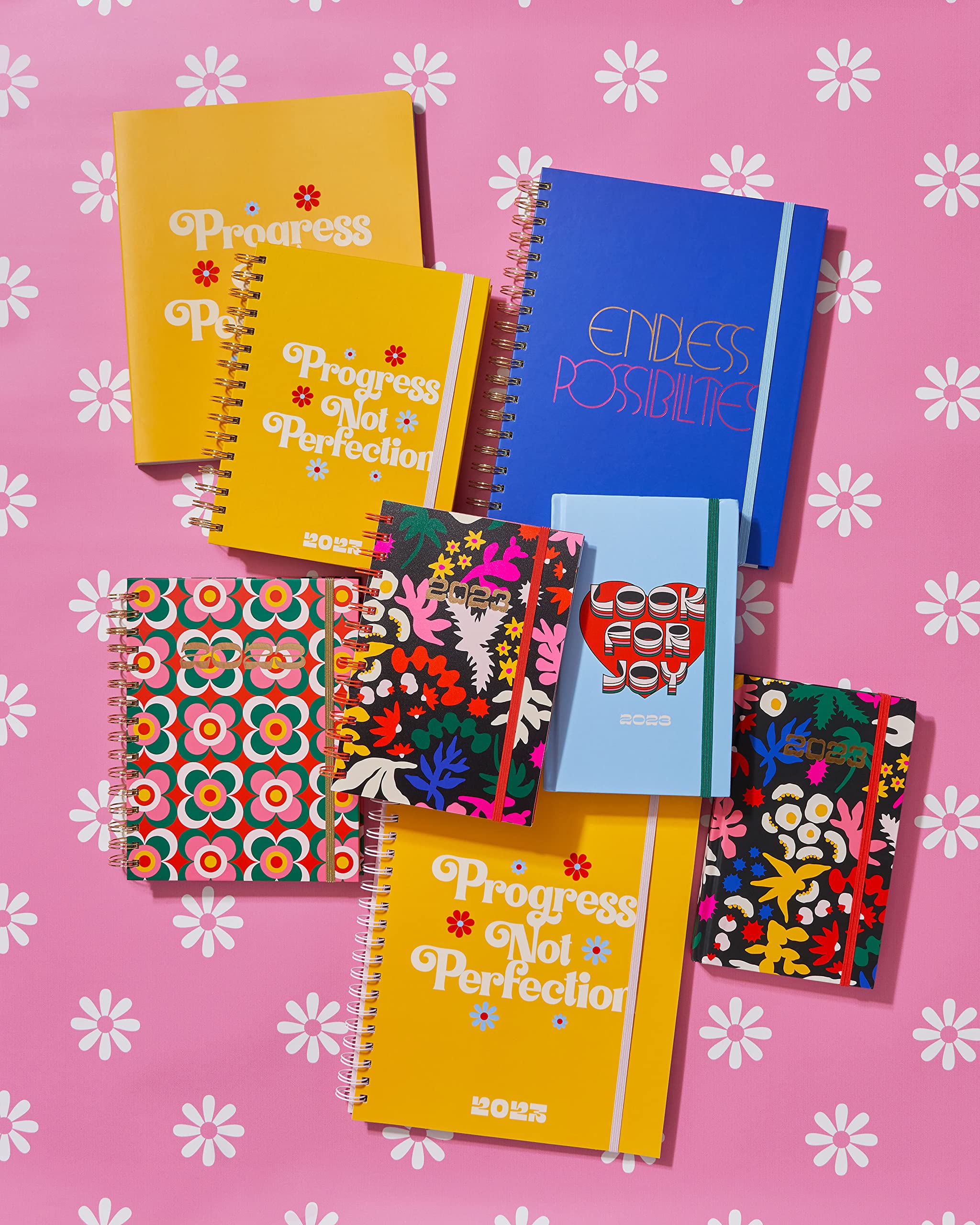 ban.do Undated Weekly Planner, To Do List Notebook with Stickers, Guided Wellness Journal, Daily Organizer for School or Office, Progress Not Perfection