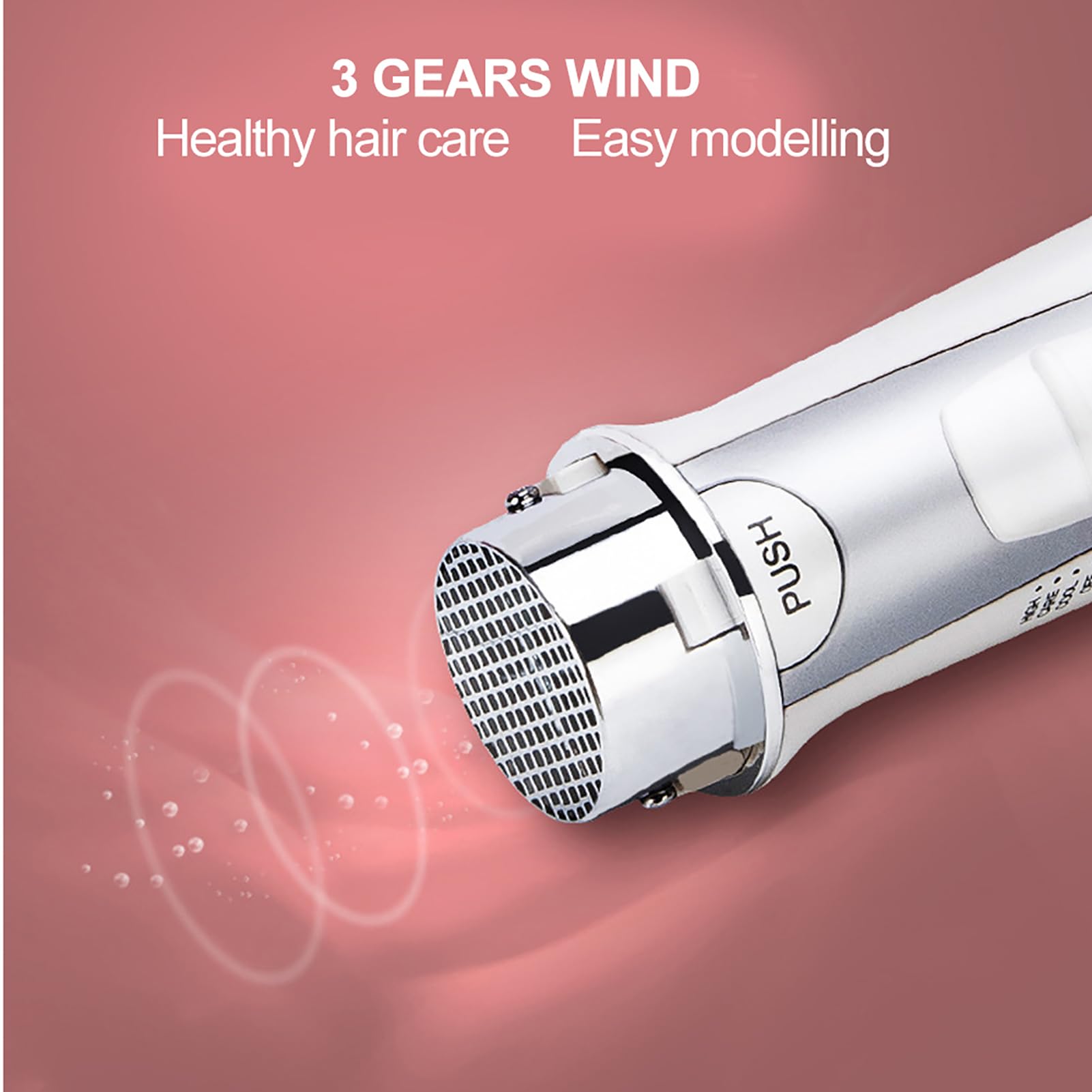 Blow Dryer Brush 2 in 1 - Multifunctional Professional Electric Styling Tool With Comb for Household Use (US Plug)