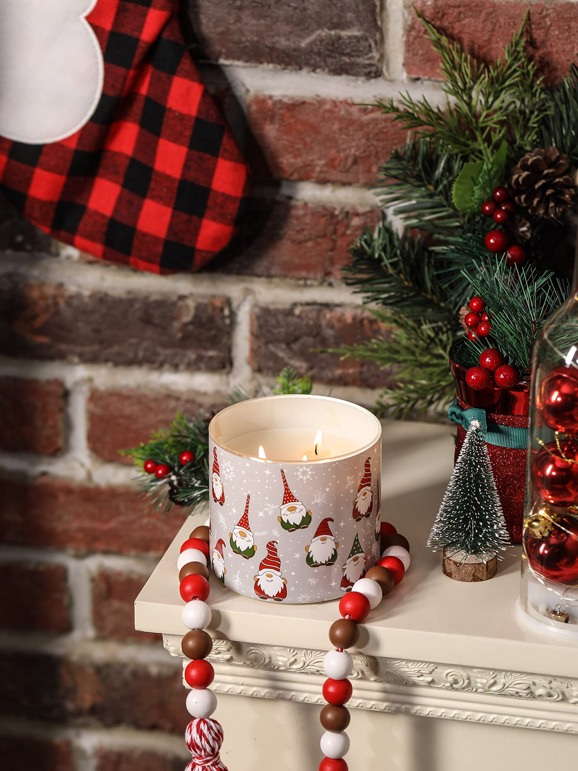Christmas Candle, Xmas Cookies Scented Candle, Large 3 Wicks, 14 oz