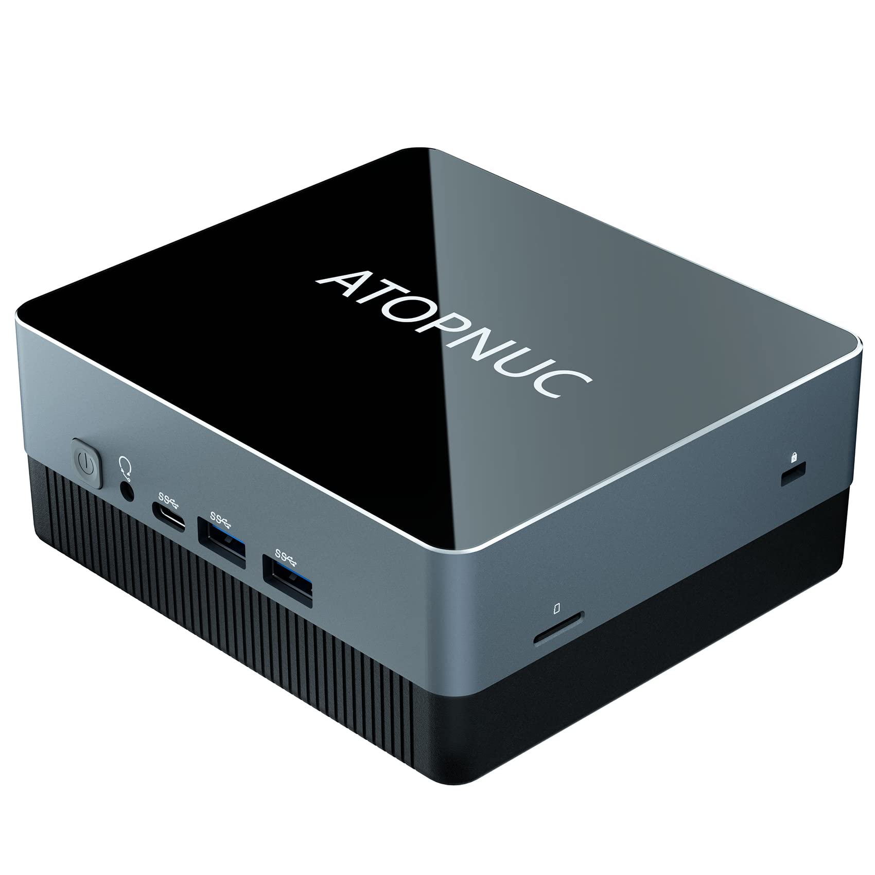 ATOPNUC Mini PC Windows 11 Pro, Intel i5-8279U 4.1Ghz Mini Desktop Computers 16GB DDR4 RAM 512GB M.2 SSD 4C/8T Dual 4K HDMI 2.5G/5.0G WiFi5 USB3.0 BT5.0 Micro Desktop PC Business Home Office Use