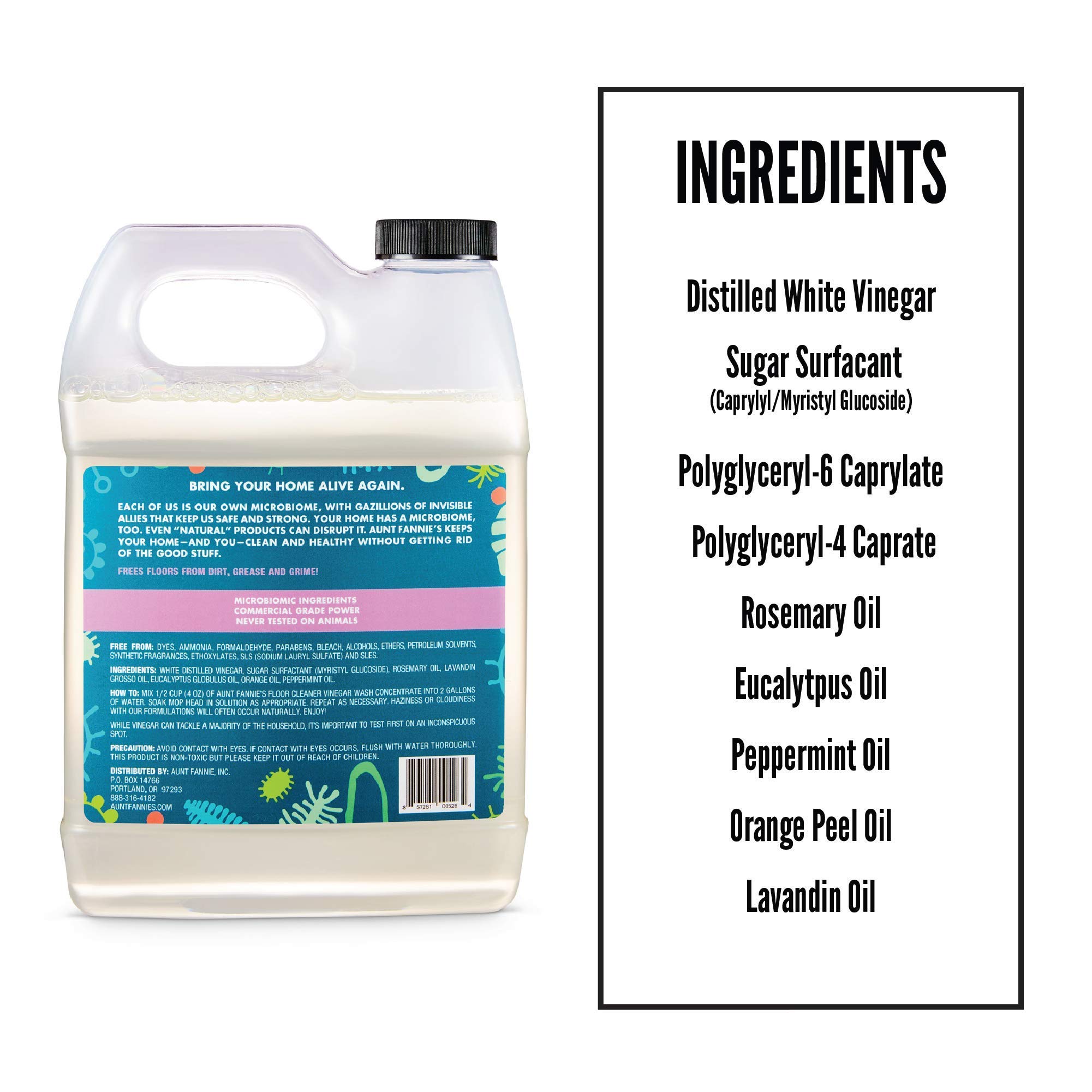Aunt Fannie's Bundle: Floor Cleaner Vinegar Wash, Lavender + Carpet Refresher, Lavender