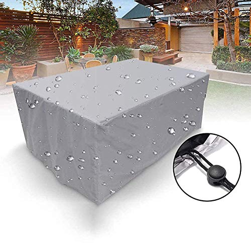 SUEDIAN Patio Furniture Covers Rectangular Patio Furniture Covers, Custom Size available300D Oxford Polyester Material Windproof, Anti-UV,Durable Waterproof Dustproof Outdoor Cover for Garden