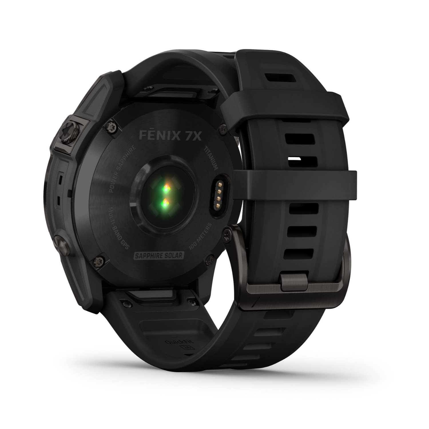 Garmin Fenix 7X Sapphire Solar GPS Smartwatch (Carbon Gray) Bundle with Primula Hamilton 12-Ounce Double Wall Stainless Steel Tumbler Bundle (2 Items)