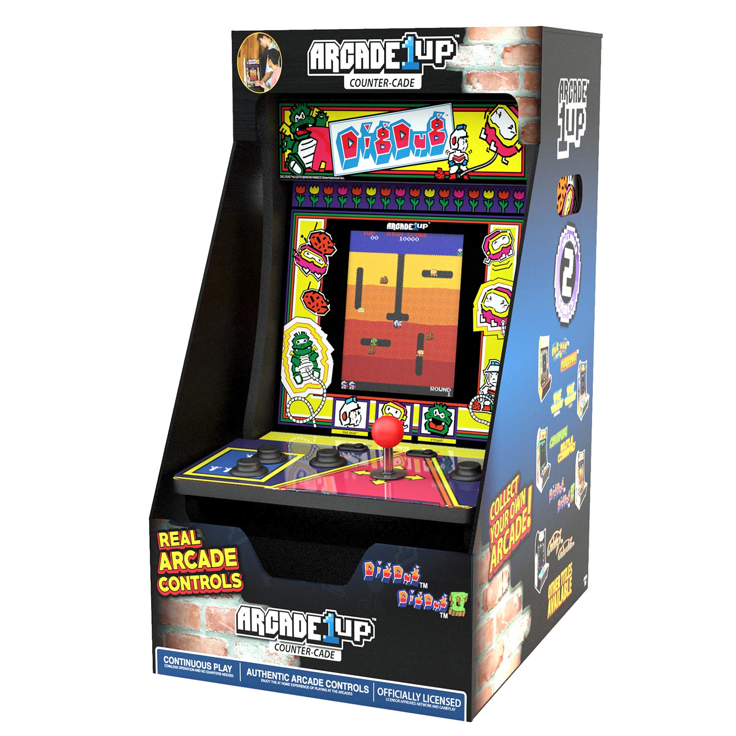 Arcade 1Up Dig Dug & Dig Dug 2 Countercade Arcade - PC; Mac; Linux